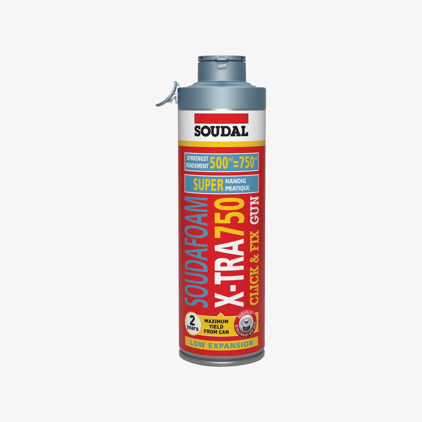 Soudafoam X-tra 750 Click and Fix [Pistola Click] | Soudal
