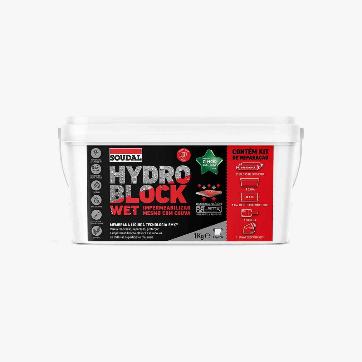 Hydro Block Wet Cinzento | Soudal