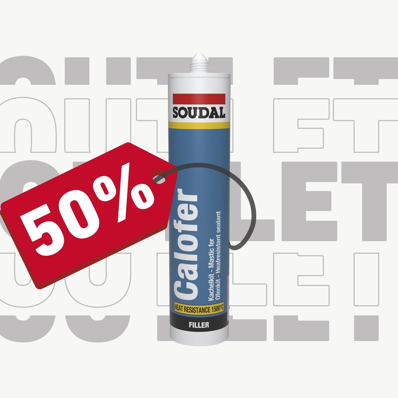 Calofer [Mástique Refratário] 1500°C | Soudal